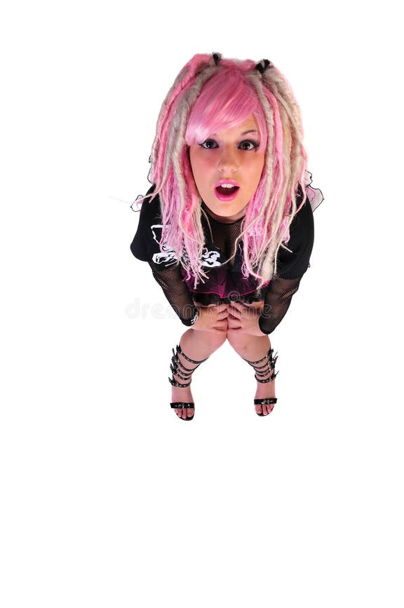Punk fun stock image. Image of emotions, edge, isolated - 7933709