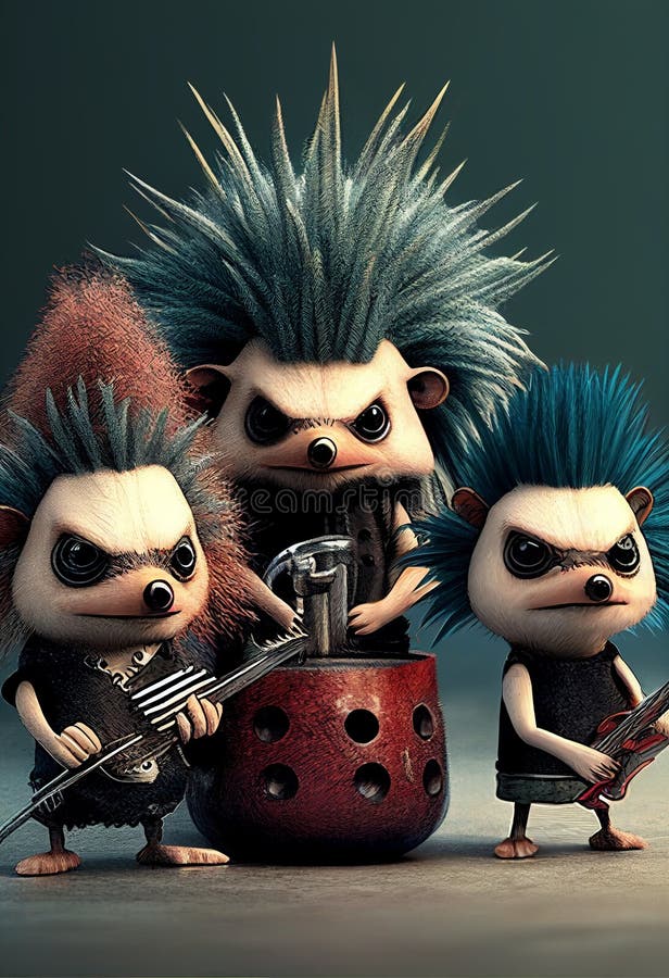 Punk Hedgehogs Stock Photos - Free & Royalty-Free Stock Photos from ...