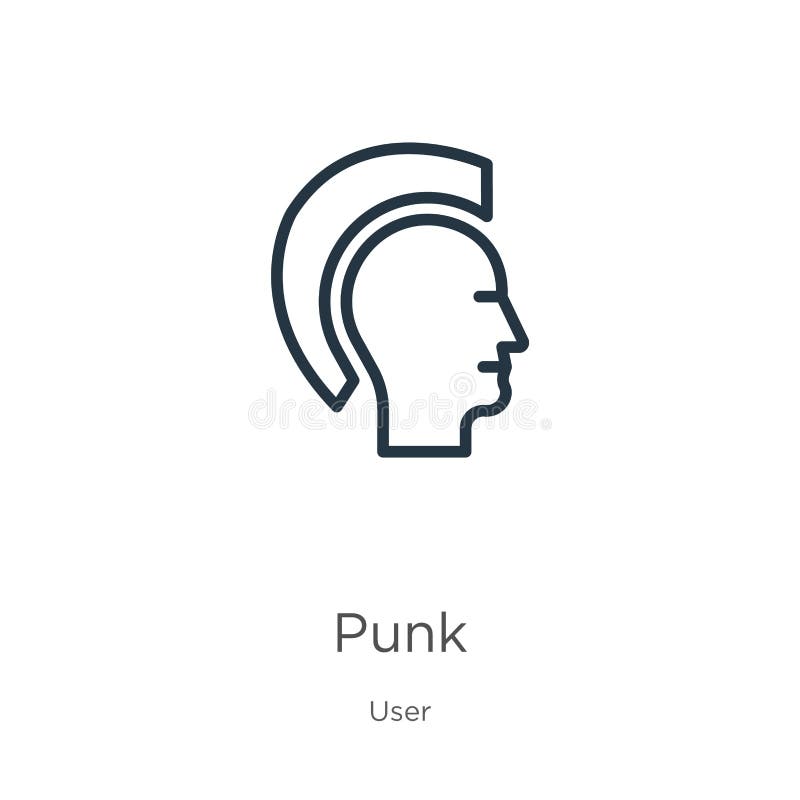 Punk Linear Stock Illustrations – 840 Punk Linear Stock Illustrations ...