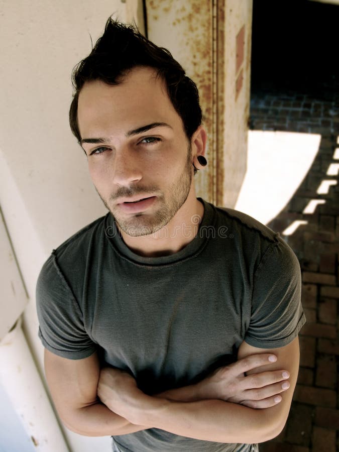 Man s Face stock image. Image of intelligent, young, person - 9519193