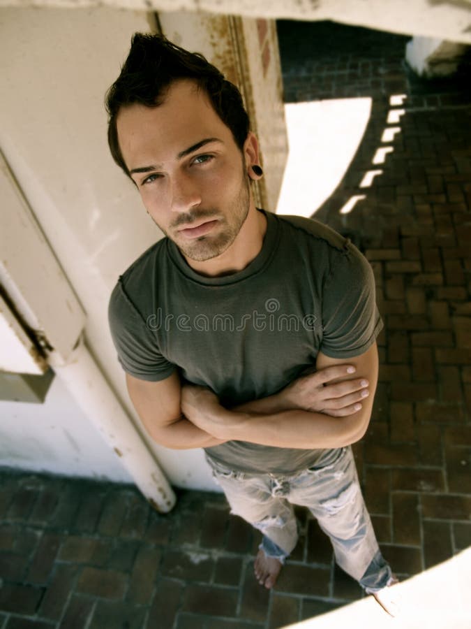 Punk Male stock photo. Image of expressive, emotion, eyes - 6269620