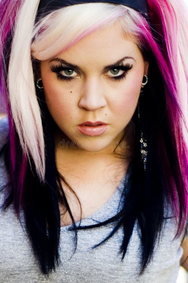 Punk Mannequin stock afbeelding. Image of vervalsing, manier - 1764333