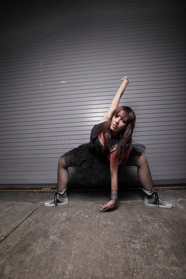 Punk rocker reaching stock image. Image of night, flash - 14618747