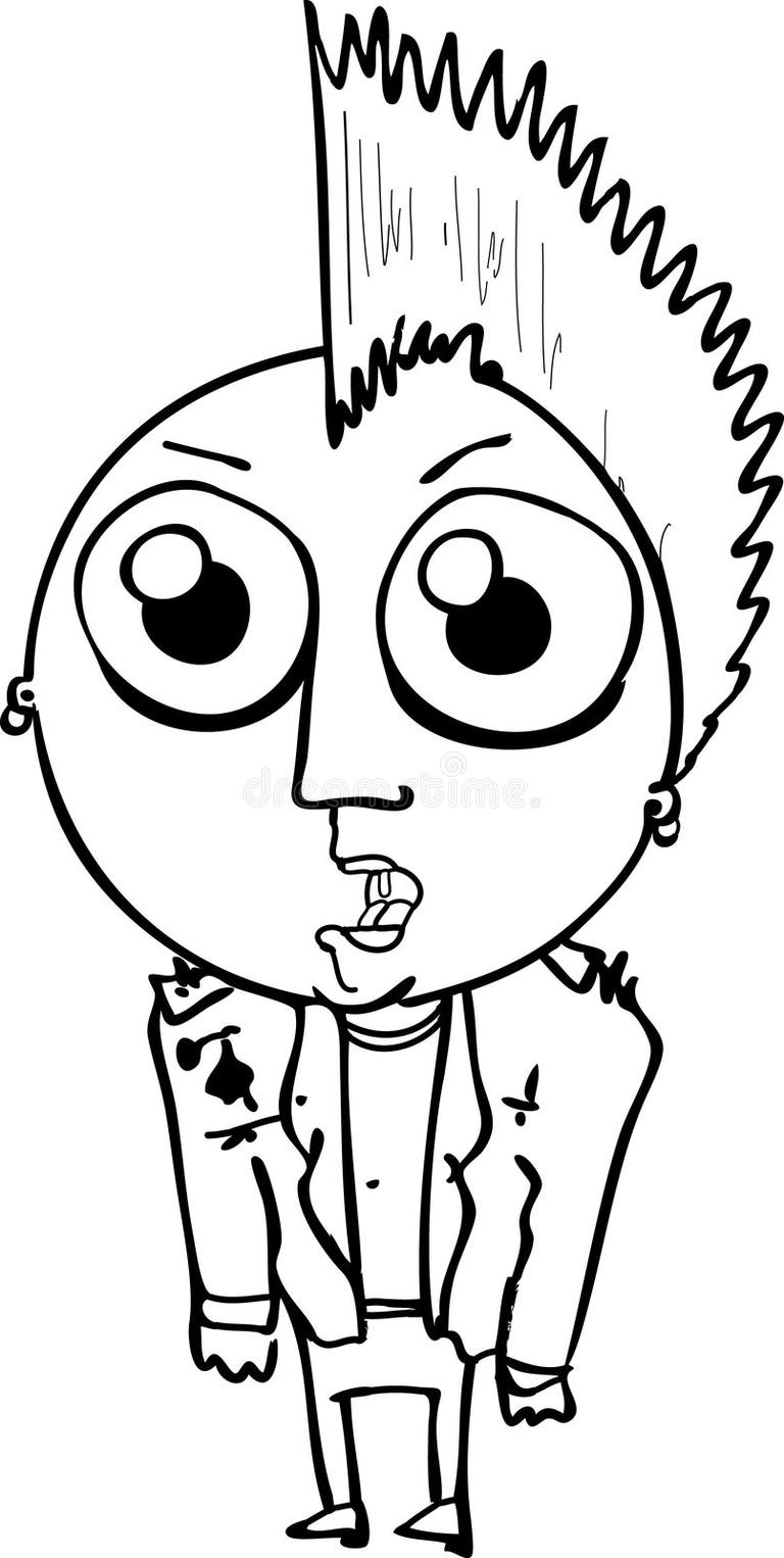 Punk Rocker Cartoon Stock Illustrations – 1,749 Punk Rocker Cartoon ...