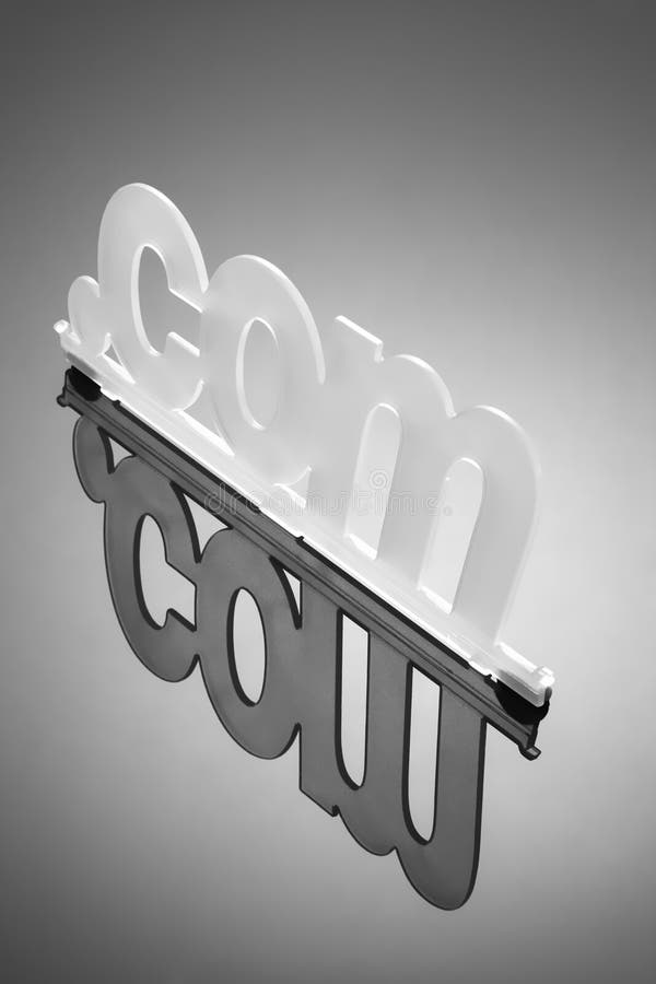 Punkt-COM-Symbol stockbild. Bild von netz, zeichen, kommunikation ...