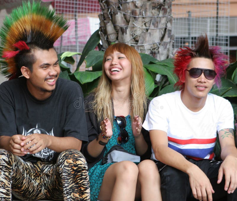 990 Punkies Fotos de stock - Fotos libres de regalías de Dreamstime