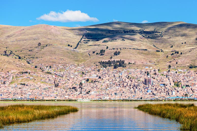 Puno View from Lake Titicaca Stock Image - Image of 140839, 1668: 181490601