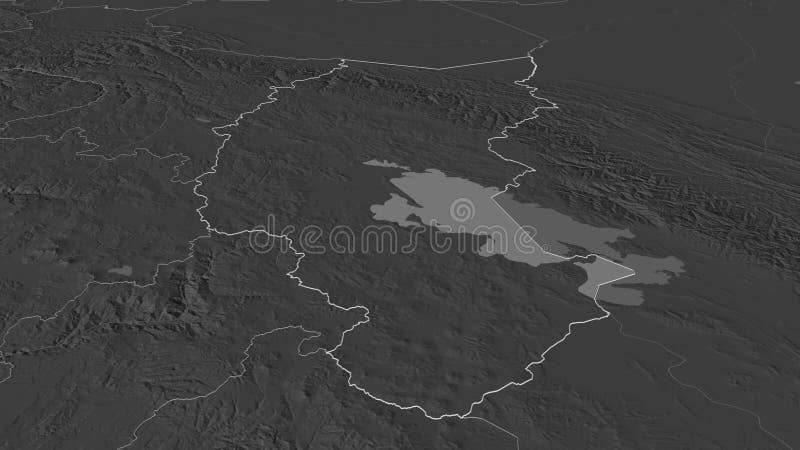 Puno, Peru - Outlined. Bilevel Stock Illustration - Illustration of ...