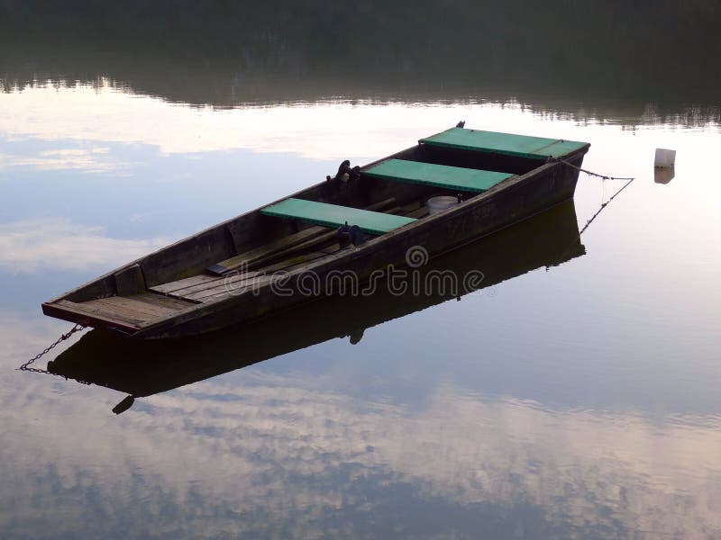 Punt on the river stock photo. Image of boating, wherry - 29720902