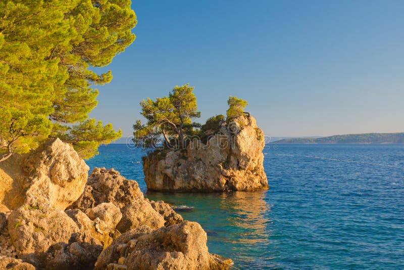 Punta Rata beach stock image. Image of destination, mount - 76564469