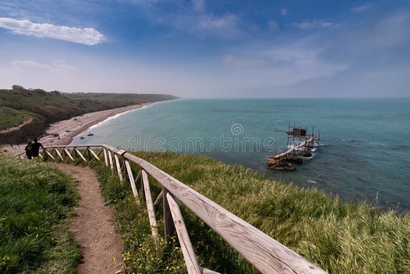 Punta Aderci reserve stock image. Image of blue, spring - 146760251