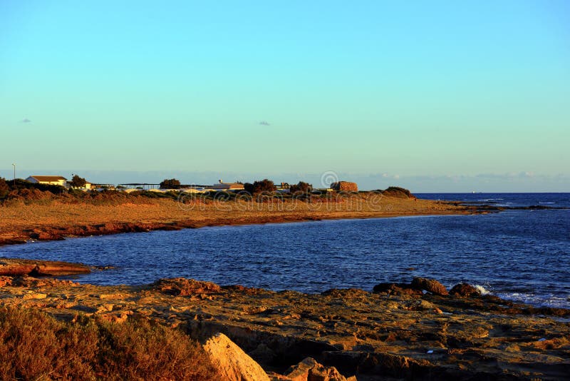 Punta Braccetto Sicily Italy Stock Image - Image of tourism, ragusa ...
