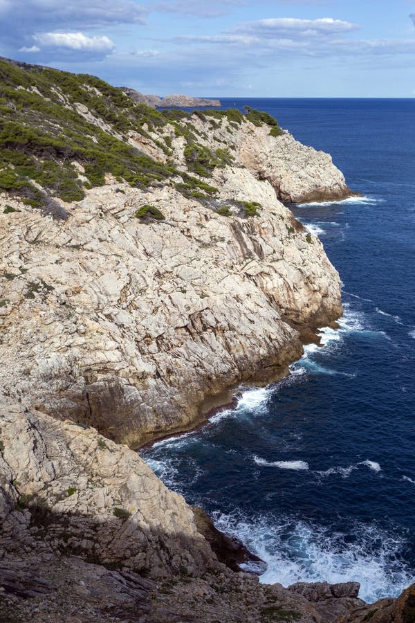 Punta de Capdepera stock photo. Image of europe, european - 163424546