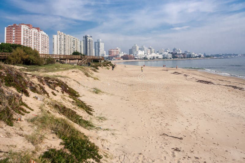 Punta Del Este Beach Uruguay Editorial Photo - Image of este, latin ...