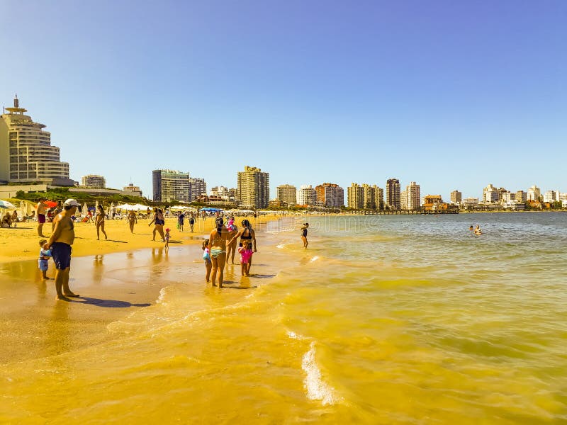 Mansa Beach, Punta Del Este, Uruguay Editorial Stock Photo - Image of ... Mansa Beach, Punta Del Este, Uruguay Editorial Stock Photo - Image of ...
