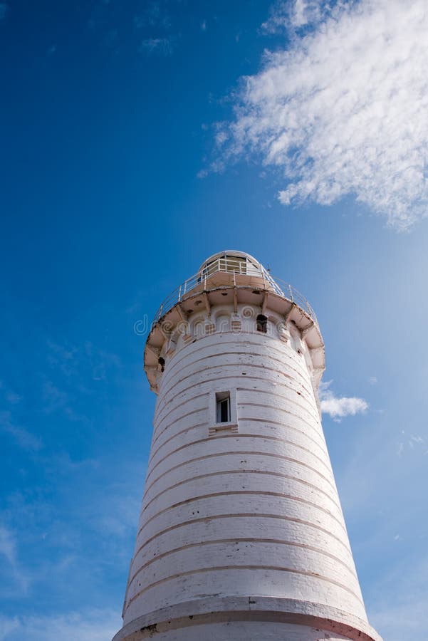 Punta Malabrigo Lighthouse Tower at Batangas,Philippines Stock Image ...