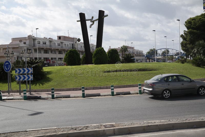 Punta Prima in Spain editorial photography. Image of spain - 127707502