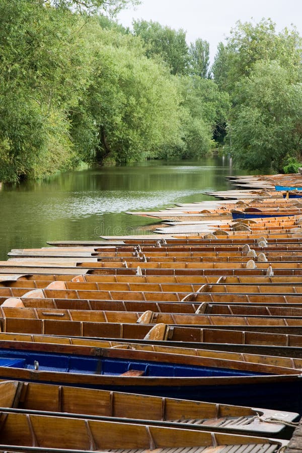 Punts stock image. Image of university, recreation, peaceful - 15466161
