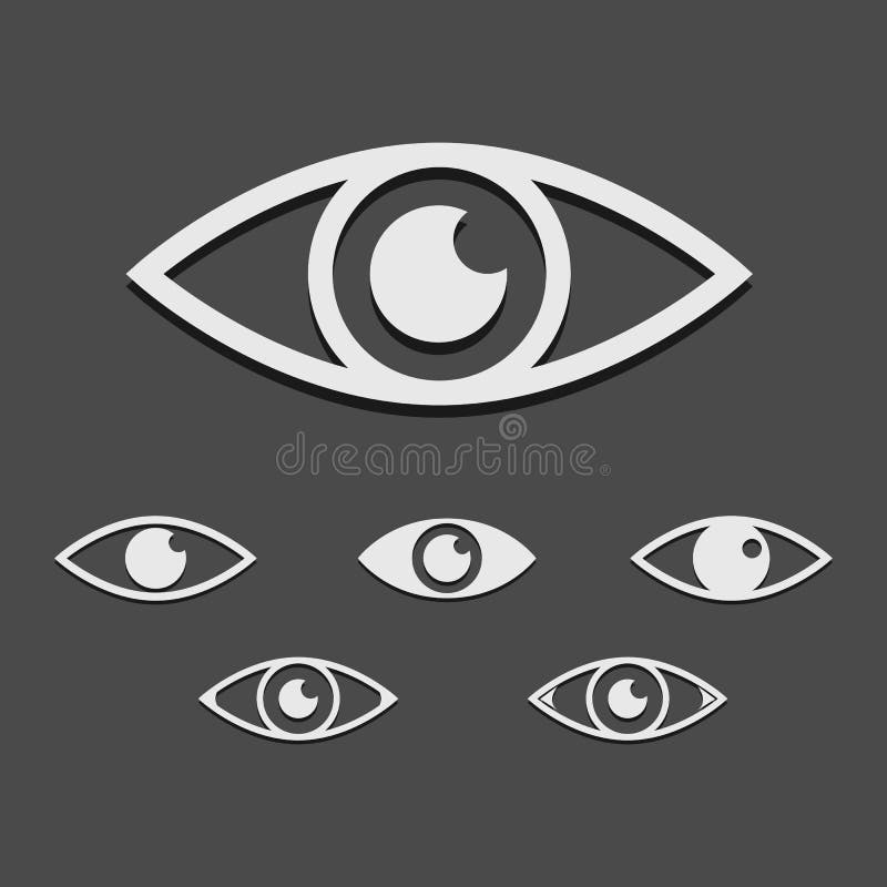 Eye Pupil Iris Vector Symbol Icon Design Stock Illustrations – 1,582 ...