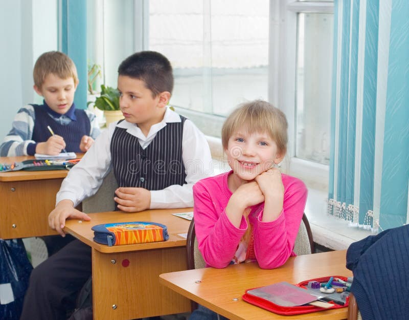 Pupils stock image. Image of tasks, study, class, school - 14193839
