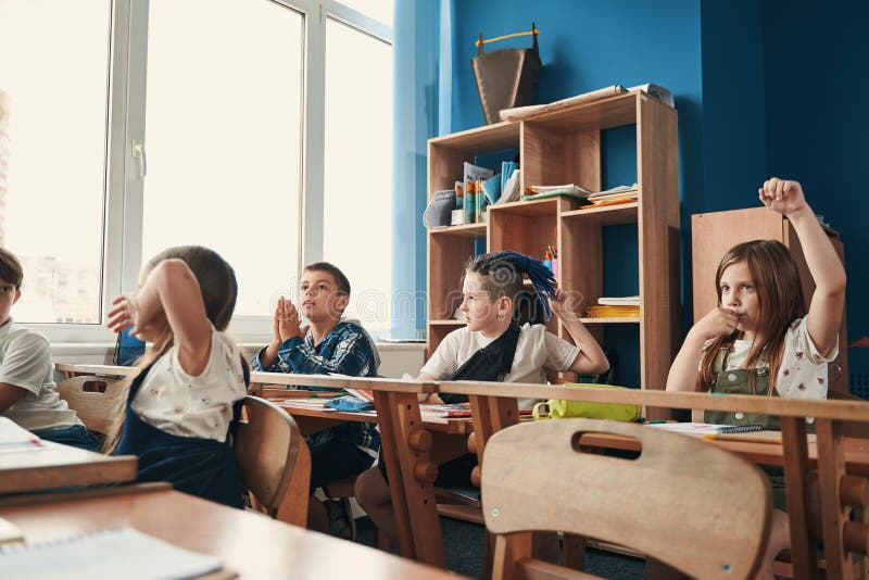 Trying To Find the Answer To this Question Stock Photo - Image of ...