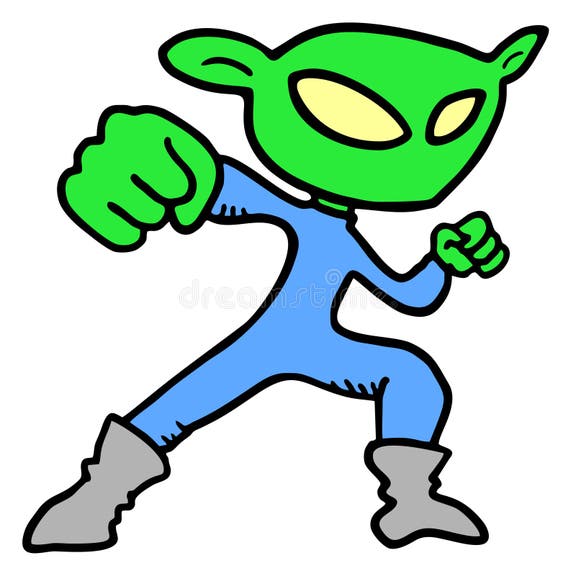 Puppet alien stock vector. Illustration of powerful, puppet - 29372123