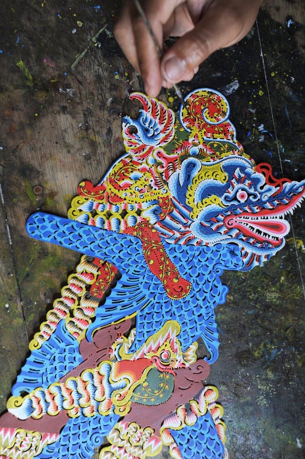 Puppet Art Work of Yogyakarta Stock Image - Image of golek, asia: 32463319