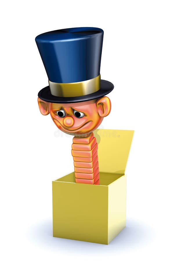 Puppet box stock illustration. Illustration of isolated - 14373923