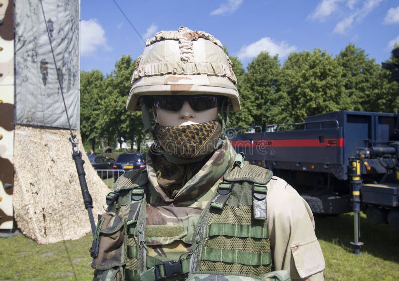 Puppet Dressed As a Soldier Stock Photo - Image of army, battledress ...