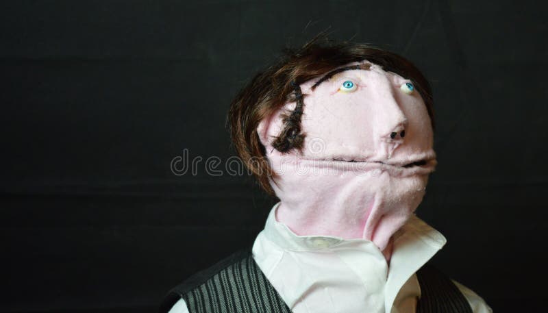 Portraighte of Puppet stock image. Image of sepia, luvers - 169318613
