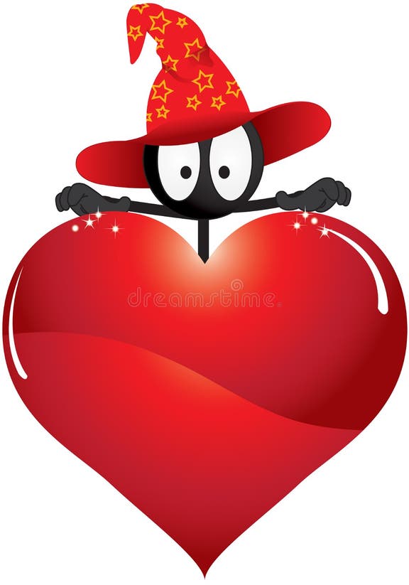 Puppet with heart stock vector. Illustration of lover - 22452158