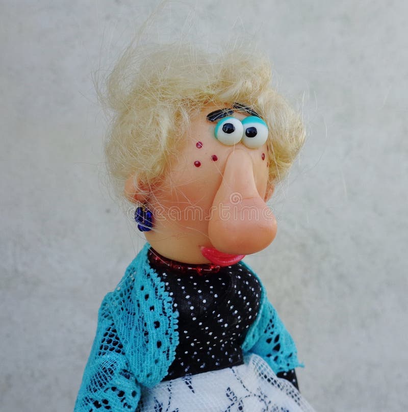Puppet lady stock photo. Image of sculpt, plasticine - 50024852