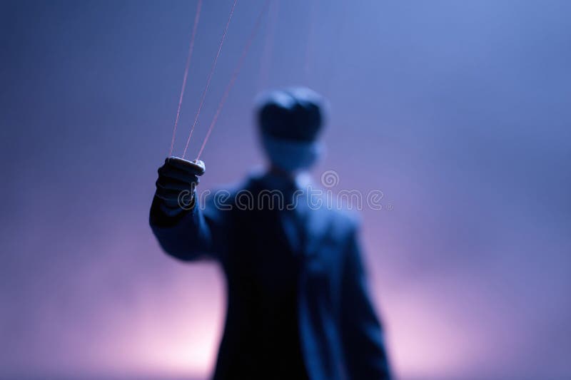 Puppet Master. Symbolic of Control, Manipulation, or Unseen Forces ...