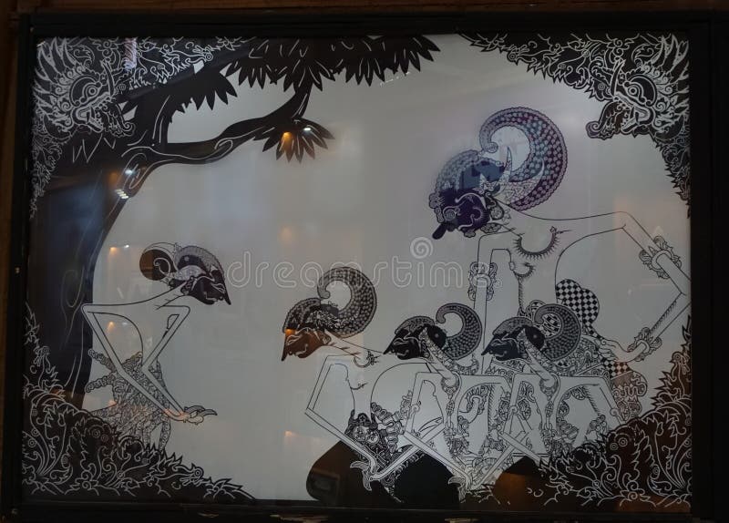 Puppet painting decoration stock photo. Image of wall - 262275606