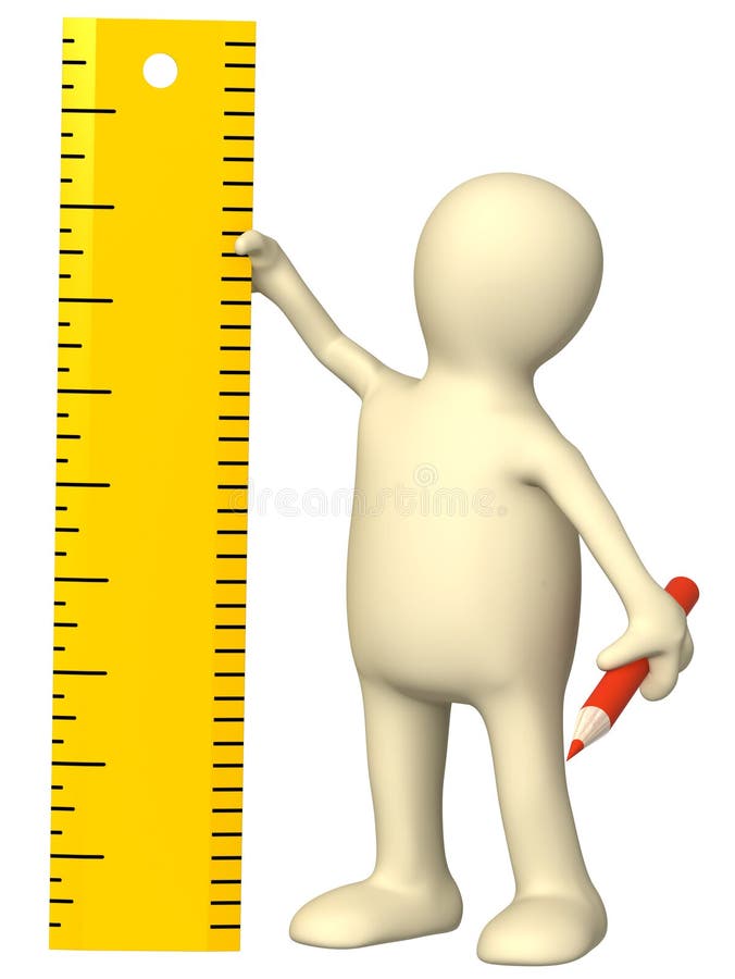 Tall ruler stock illustration. Illustration of white - 11595922