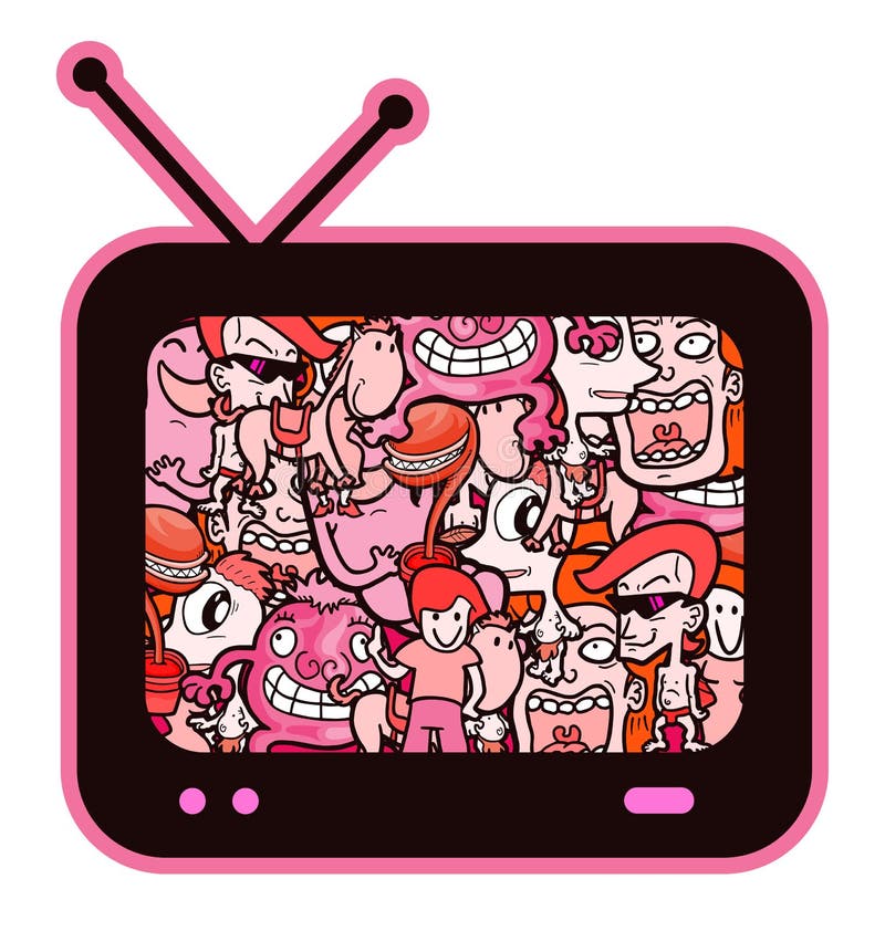 Puppet screen stock vector. Illustration of label, vector - 31278950