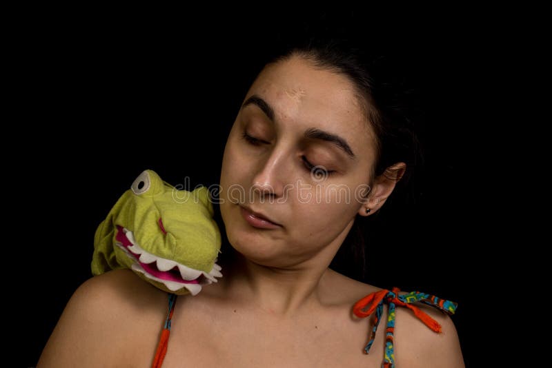 Puppet with surprised face stock image. Image of situation - 61599529