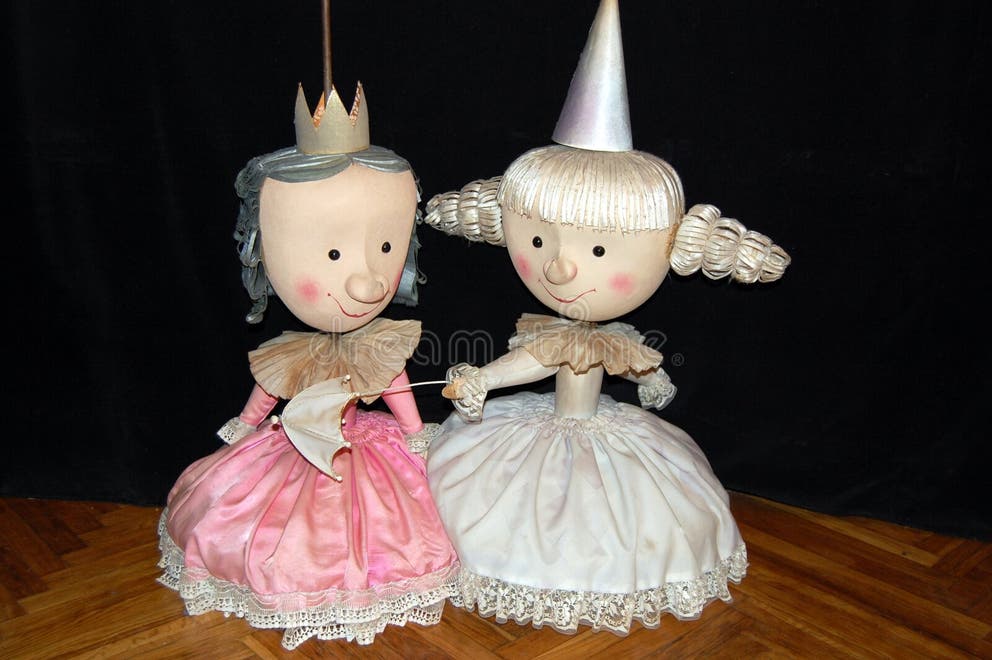 Puppet show stock image. Image of story, handmade, puppet - 8688307