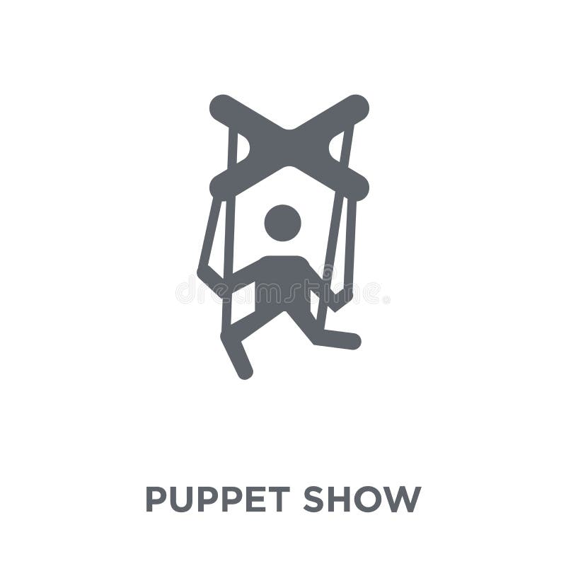 Puppet Icon Vector Sign And Symbol Isolated On White Background Stock ...