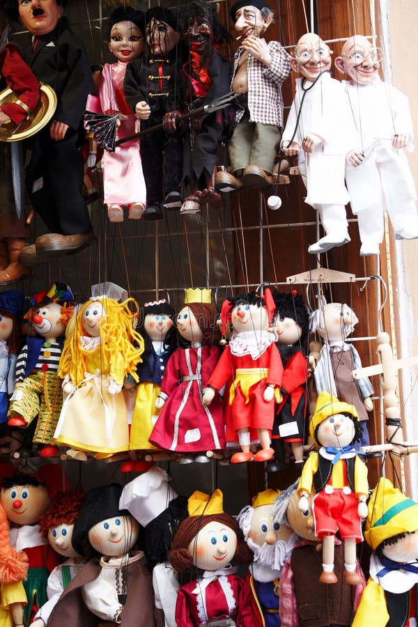 Puppet on a string stock image. Image of wooden, sale - 27151689