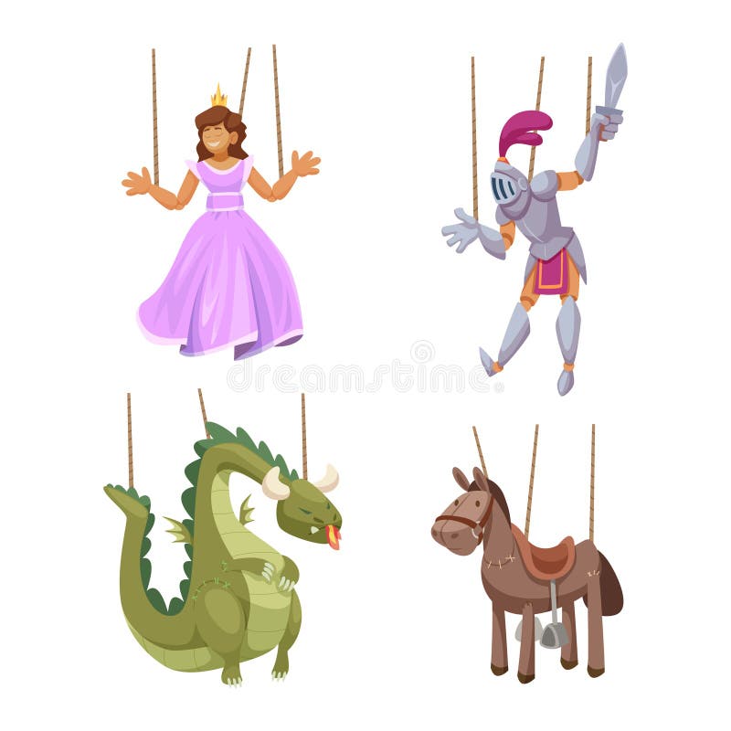 Puppet Strings. Wooden Dummy Theatrical Puppet in Action Poses Exact ... Puppet Strings. Wooden Dummy Theatrical Puppet in Action Poses Exact ...