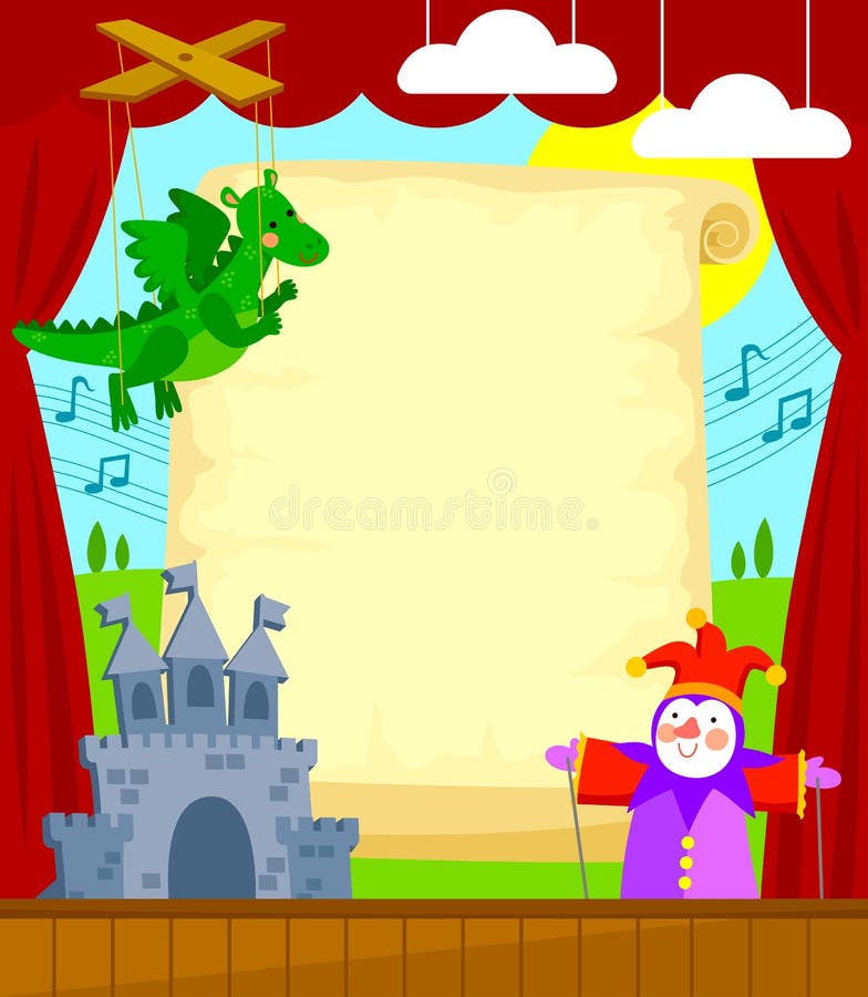 Puppet Stage Stock Illustrations – 1,267 Puppet Stage Stock ...
