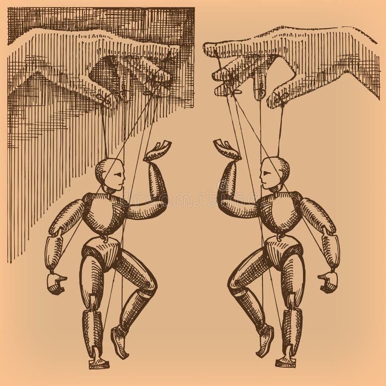 Puppet Drawing Stock Illustrations – 6,524 Puppet Drawing Stock ...