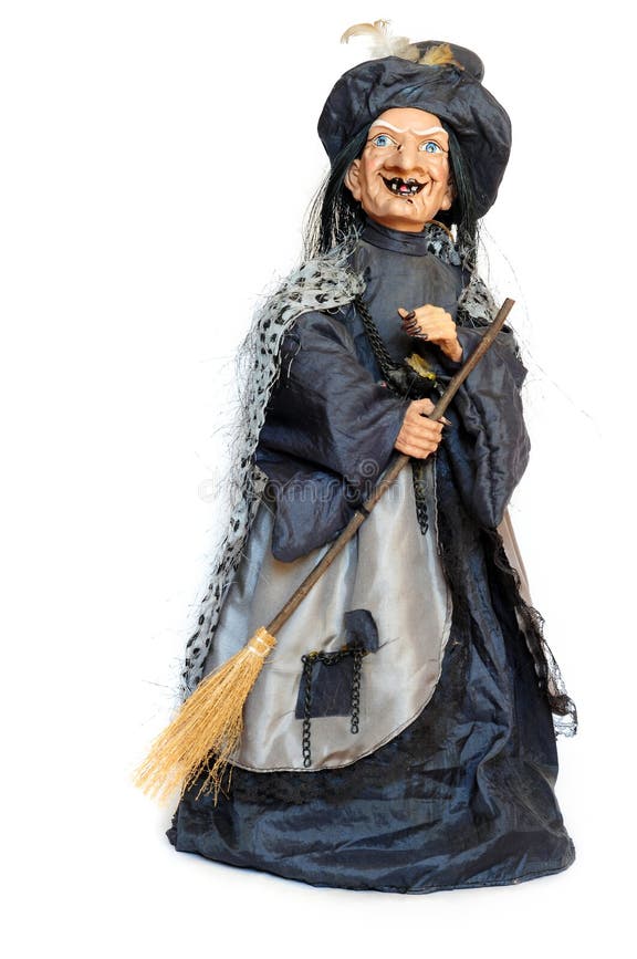 Puppet witch stock image. Image of spirit, puppet, doll - 26686663