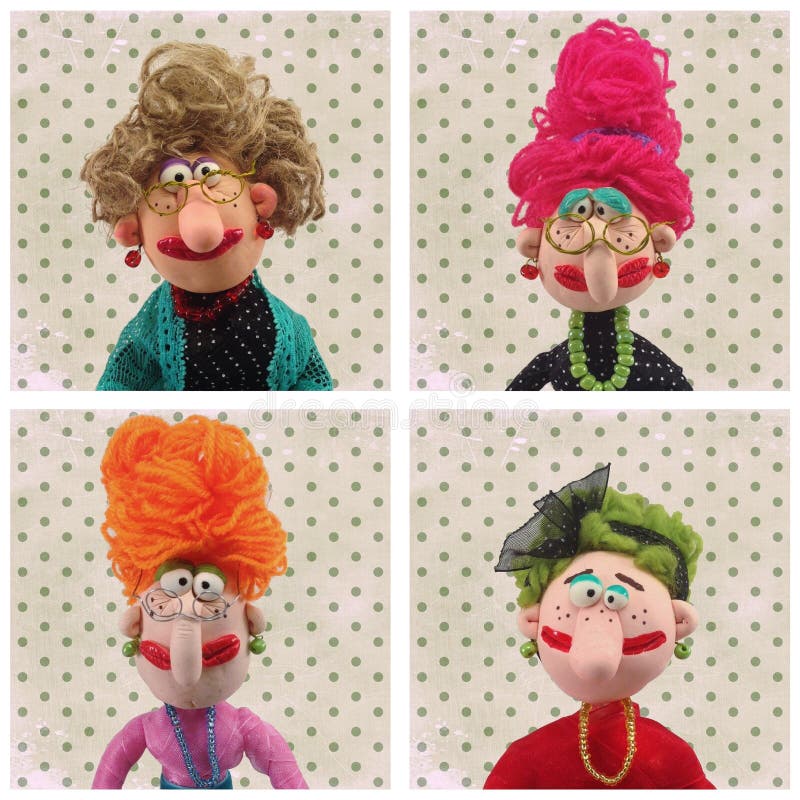 Puppets. Avatars stock image. Image of faces, women, doll - 47530527