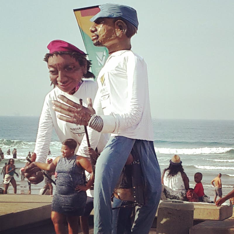 Puppets on the beachfront editorial photography. Image of beach - 70721747