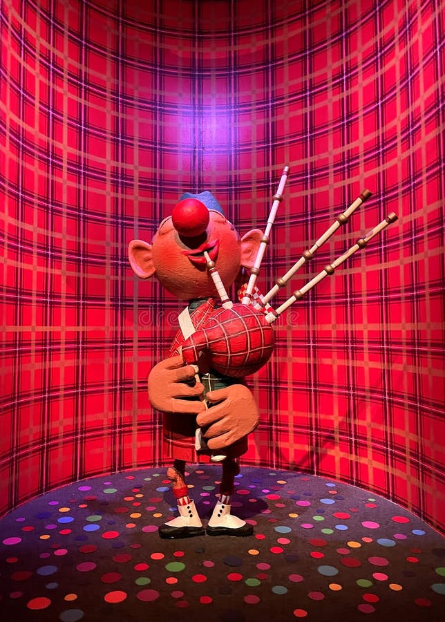 Puppets in a Festive Colourful Circus Show Stock Image - Image of happy ...