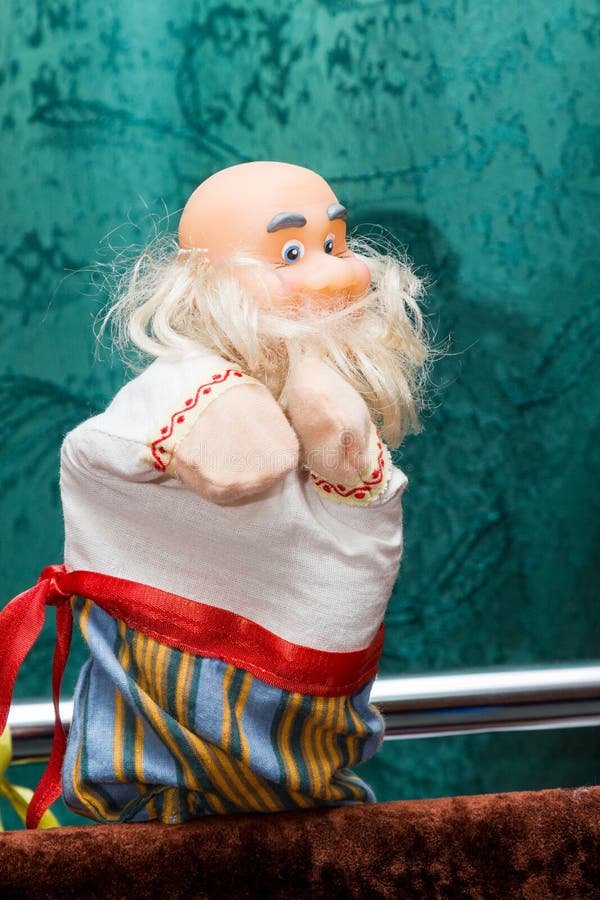 Puppets old man stock image. Image of face, decor, marionettes - 46835179