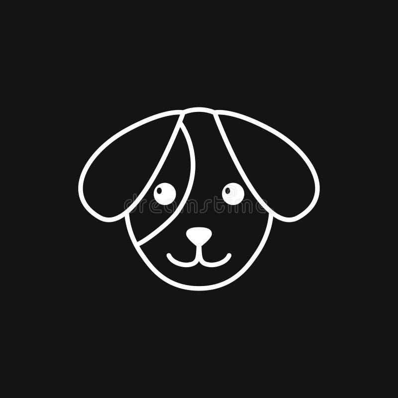 Puppy Icon. Dog Symbol. Vector Element for Your Design Stock Vector ...