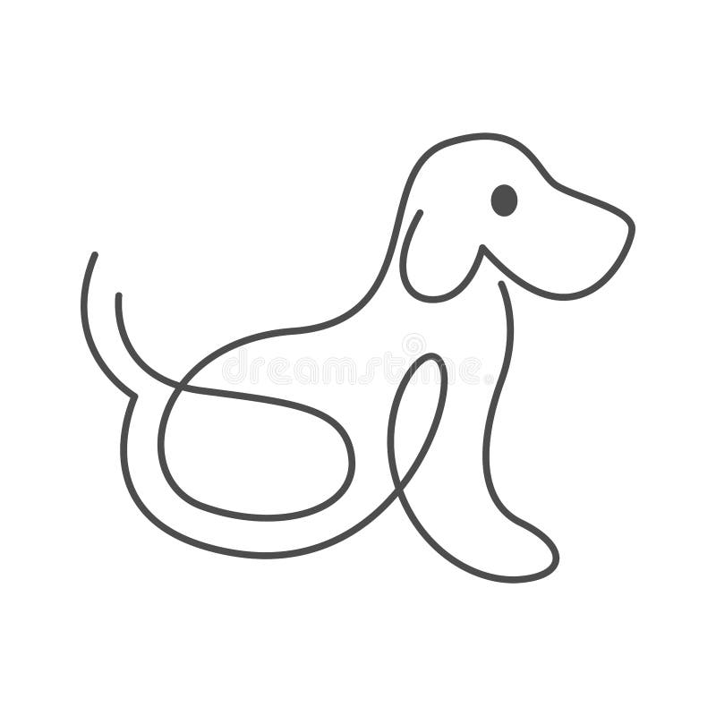 Puppy icon logo design stock illustration. Illustration of health ...